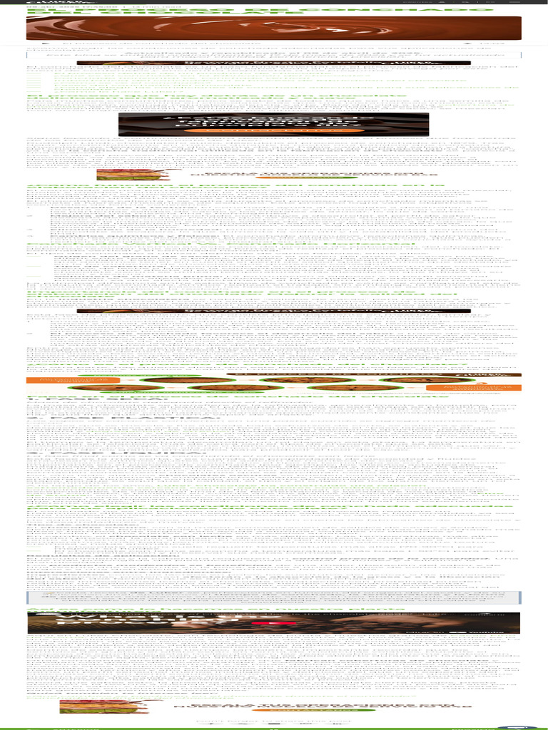 Proceso de Conchado del Chocolate | PDF | Chocolate | Tipos de chocolate