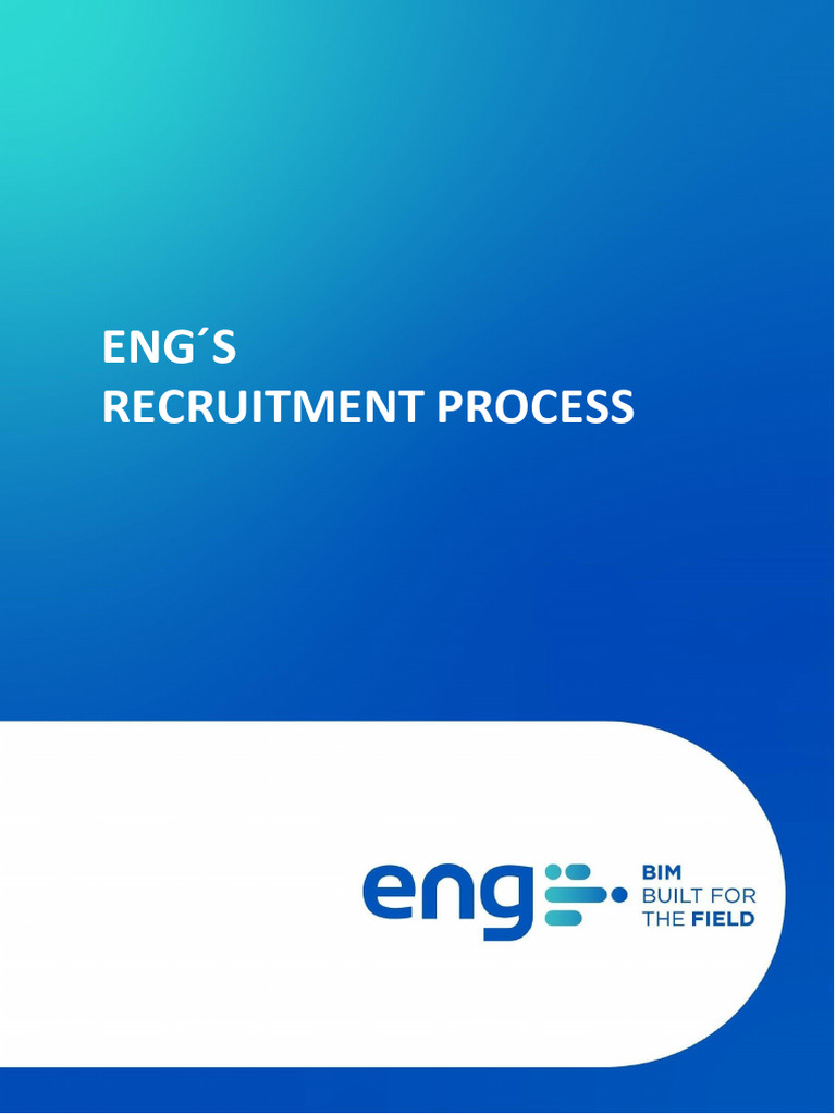 ENG's BIM Recruitment Process Guide | PDF | Building Information Modeling