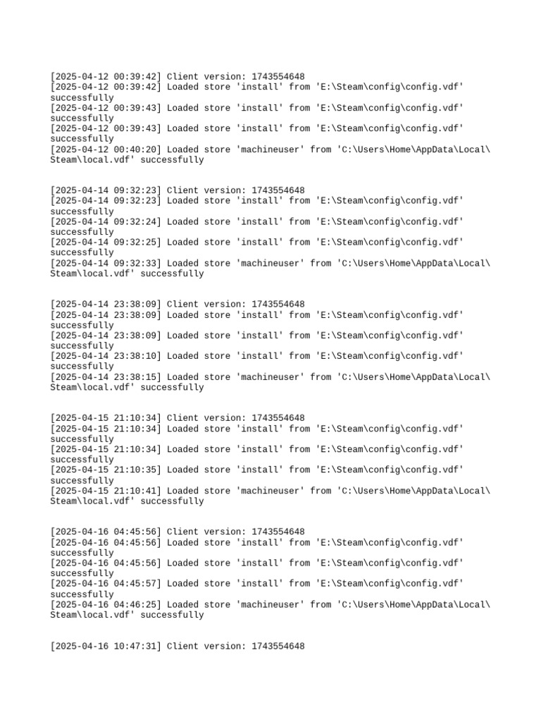 Configstore Log | PDF | Computer Engineering | Operating System Technology