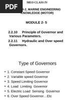 Types of Governors for Steam Turbines | PDF | Valve | Pump