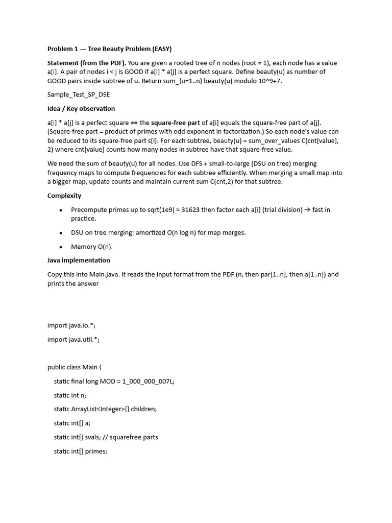 Solutions (1) | PDF | Integer (Computer Science) | Theoretical Computer ...