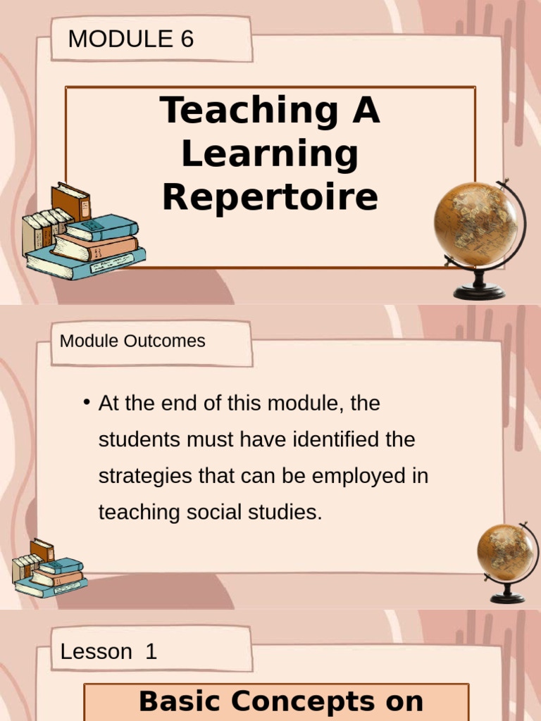 Sse 200 Module 6 Lesson 1 1 | PDF | Teachers | Learning