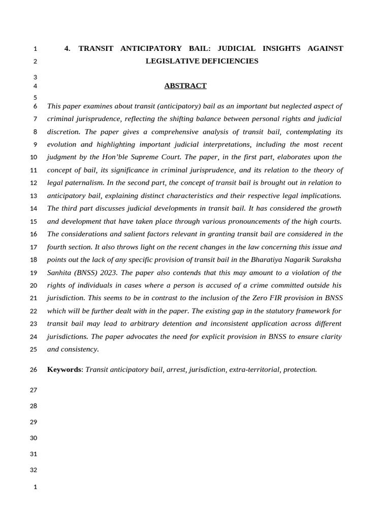 Bail | PDF | Bail | Criminal Procedure In South Africa