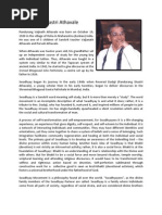 Legacy of Pandurang Shastri Athavale | PDF | Bhakti | Jainism