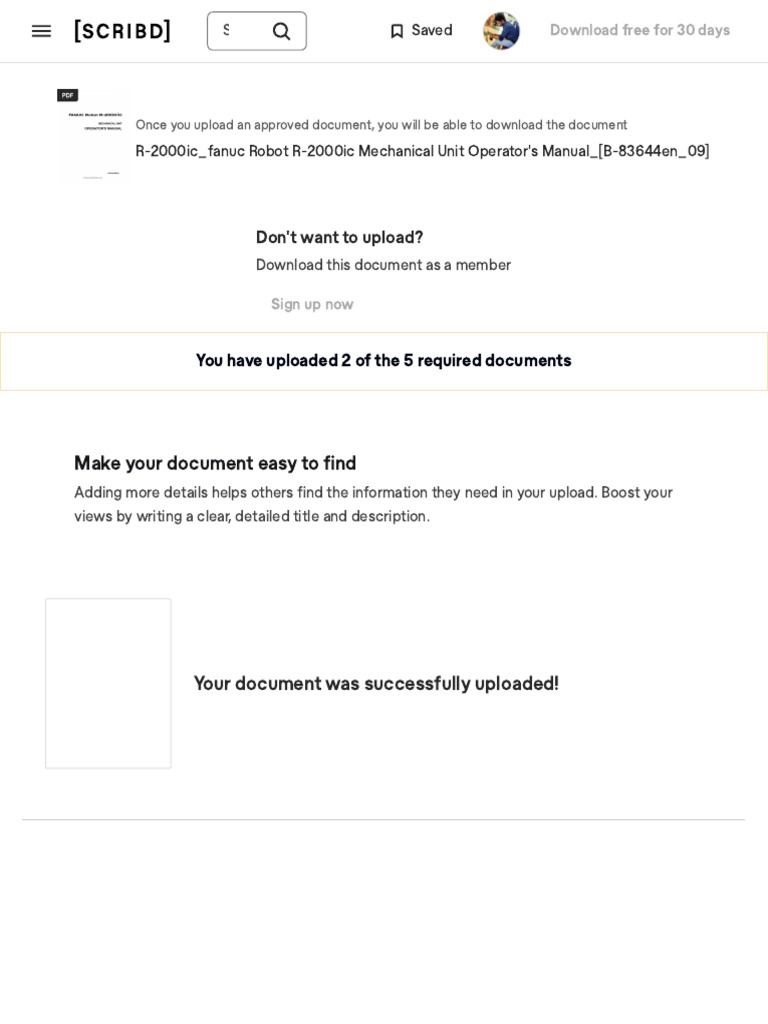 Don't Want To Upload?: Make Your Document Easy To Find | PDF | Scribd