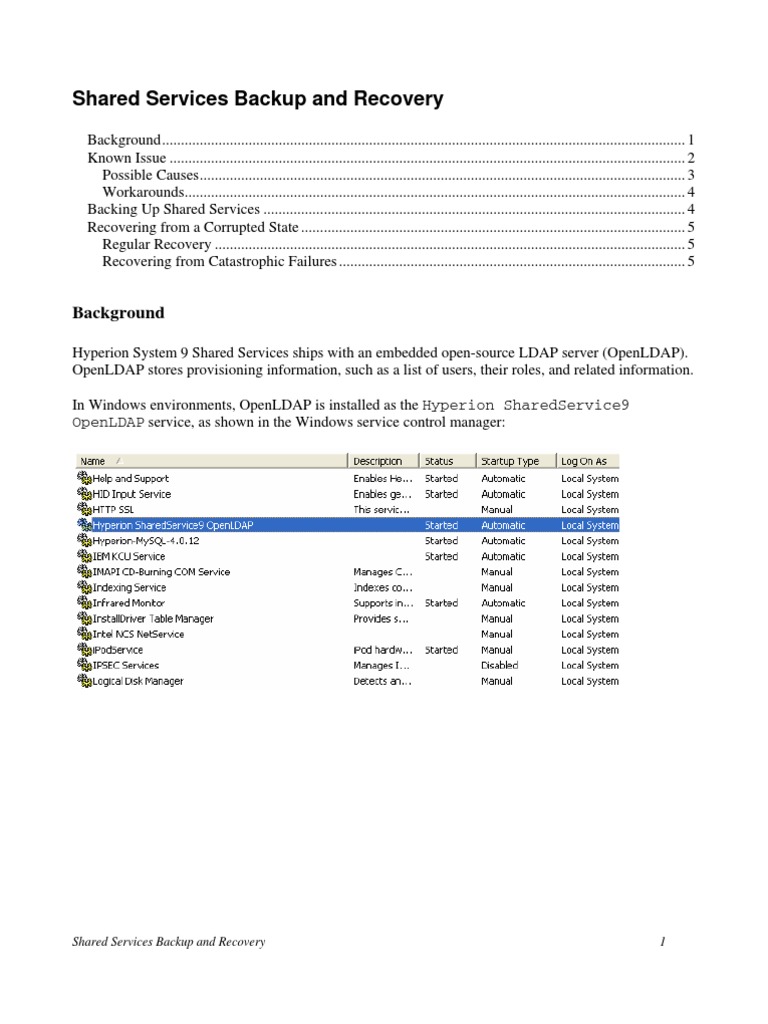 OpenLDAP Backup and Recovery Note | PDF | Backup | Computer File