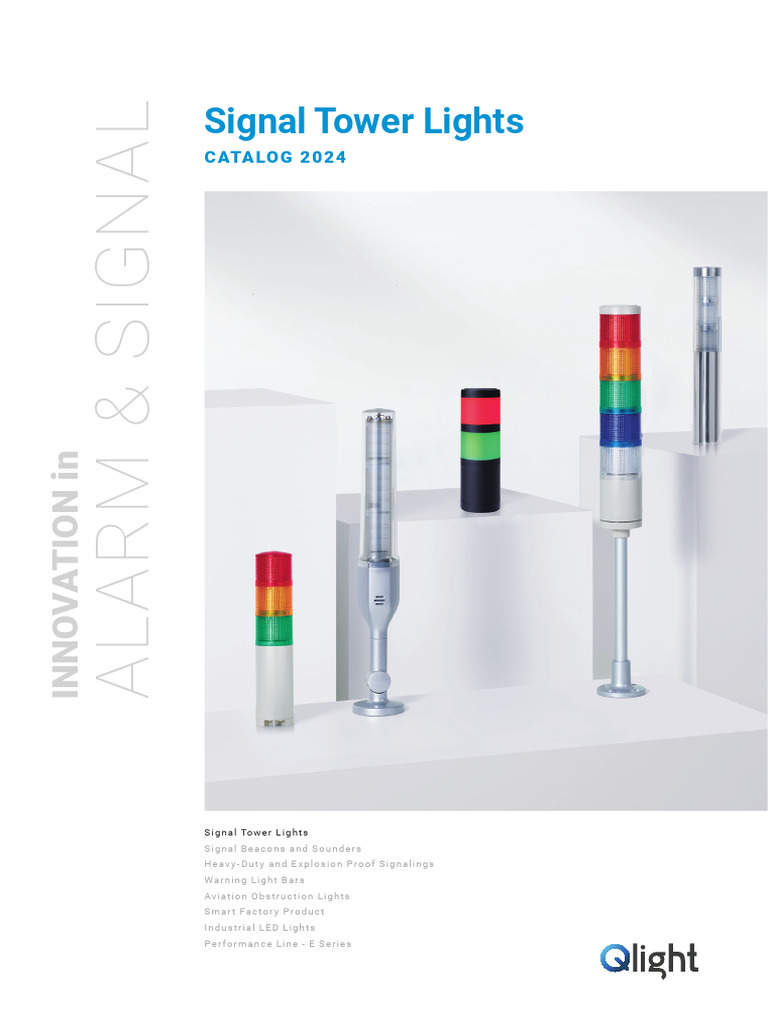 2024 Signal Tower Lights Catalog | PDF | Incandescent Light Bulb ...