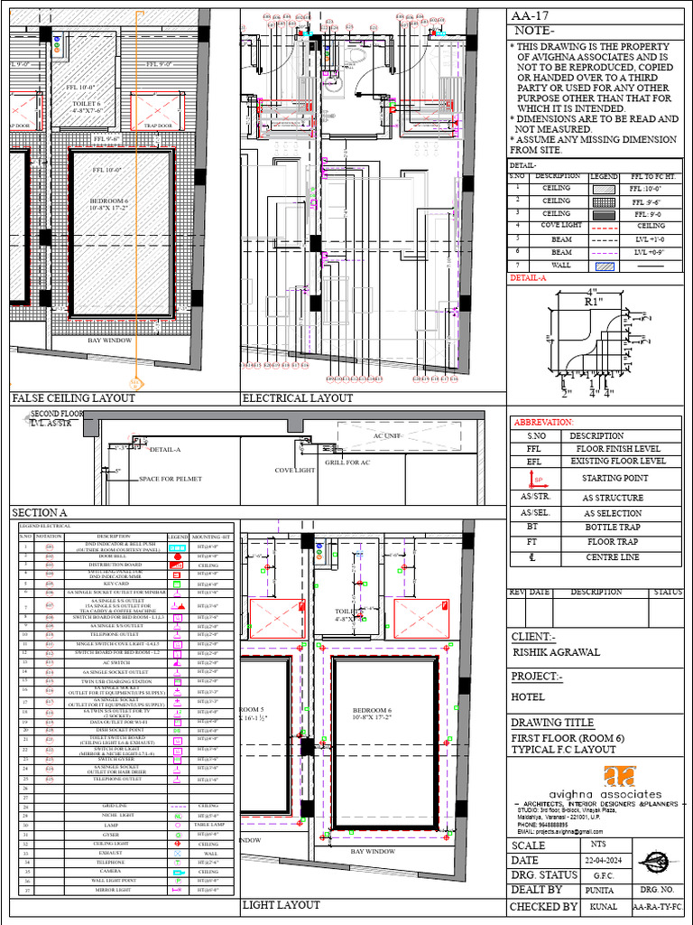 First Floor Electrical Layout Plan | PDF