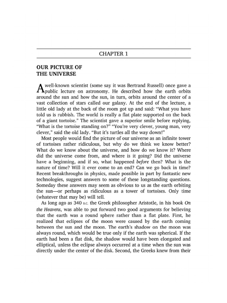 A Brief History of Time by Stephen Hawking - The MANTHAN SCHOOL - Page ...