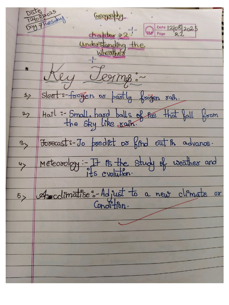 Geography Chapter 3 Notes | PDF