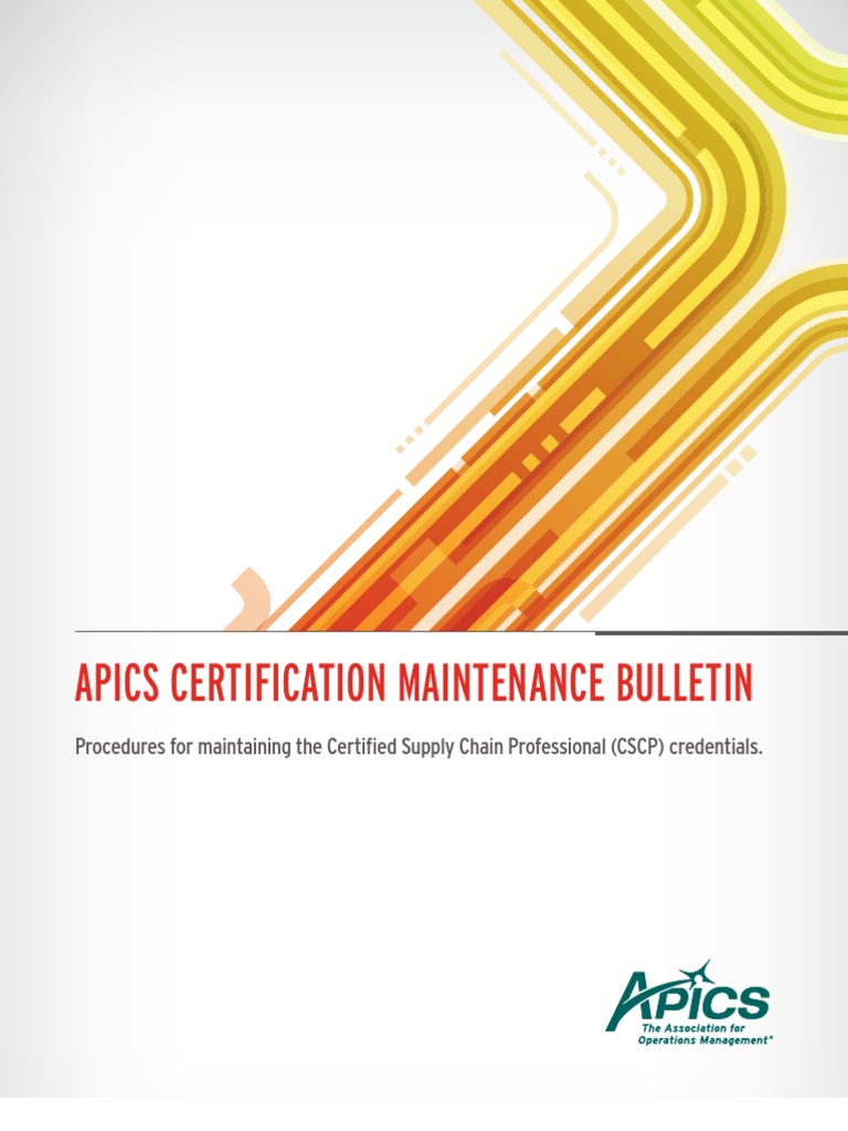 CSCP Maintenance | PDF | Professional Certification | Cheque