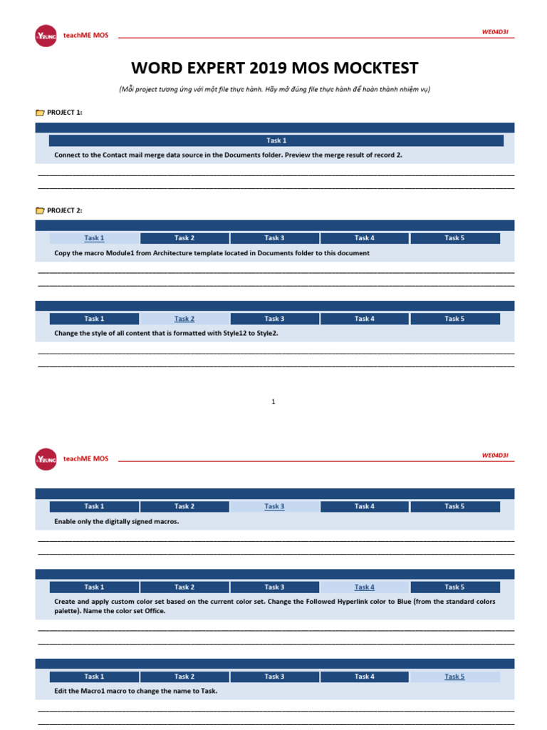 (Theyoung - Word Expert - 2019) Mocktest We04d3i | PDF | Filename ...