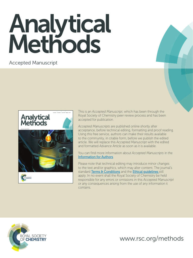 A Digital Image-Based Method Employing A Spot-Test Ethanol in Drinks ...