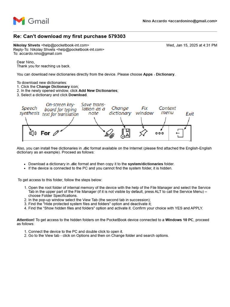 Pocketbook Dictionary | PDF | Computer File | Software
