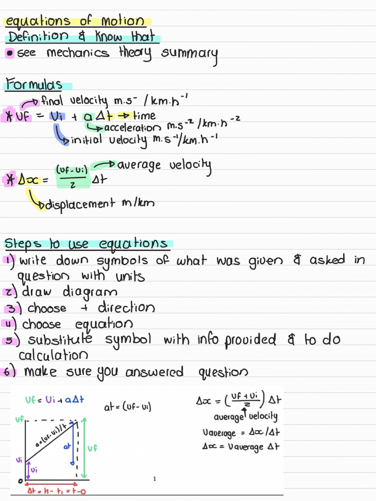 Chapter 23 Equations of Motion - 251103 - 163900 | PDF