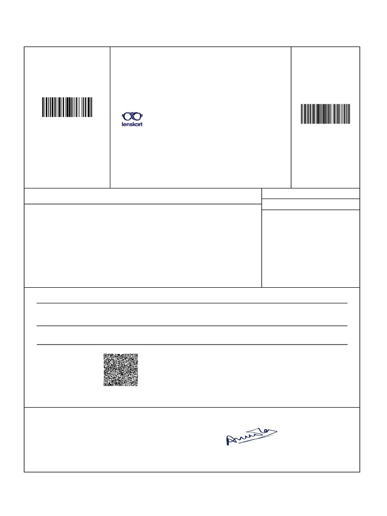 Lenskart Tax Invoice Details | PDF | Invoice | Payments