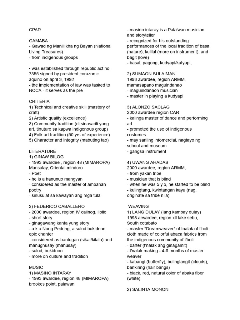 CPAR Q2-1 | PDF | Pastel | Printmaking