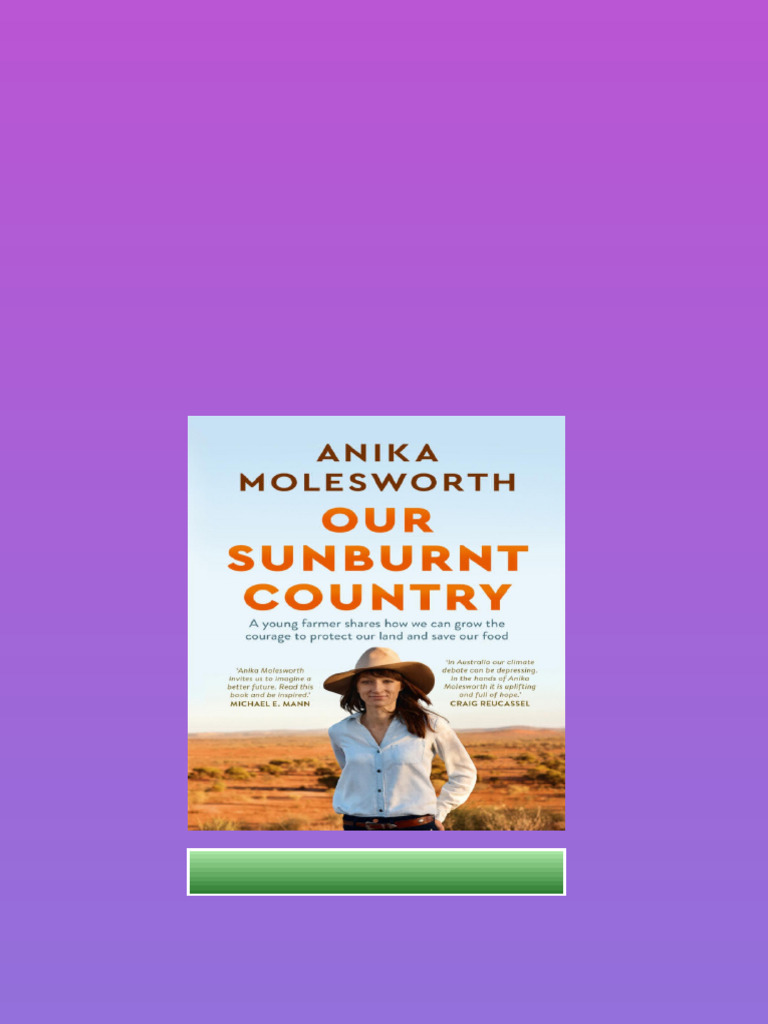 Our Sunburnt Country Anika Molesworth No Waiting Time | PDF