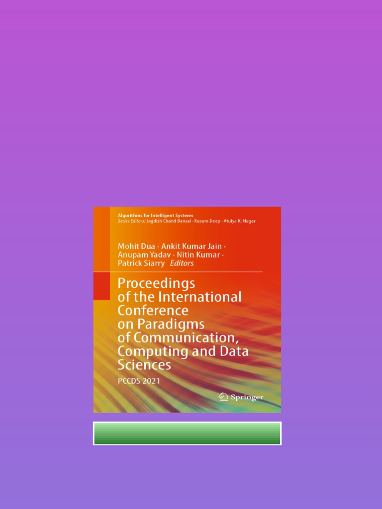 Proceedings Of The International Conference On Paradigms Of ...