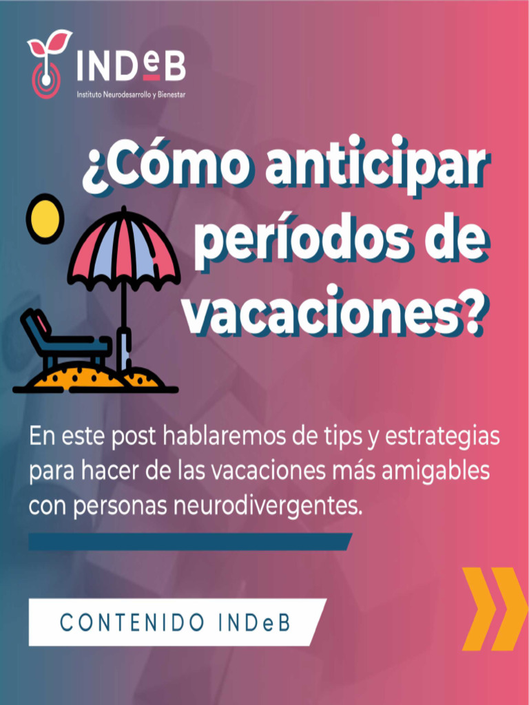 BLOG - Cómo Anticipar Períodos de Vacaciones | PDF