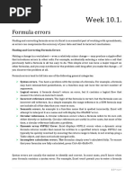 LibreOffice Calc Error Codes Overview | PDF | Parameter (Computer ...