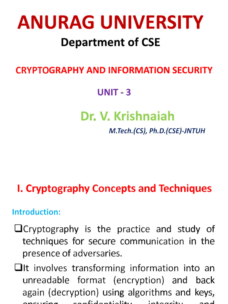 cis unit 3 | PDF