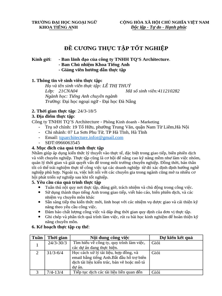 Mau So 2- De Cuong Tttn | PDF