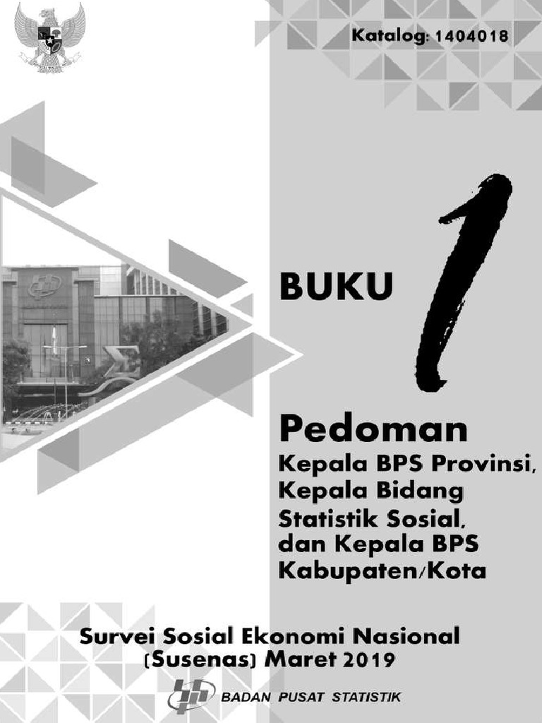 Bukped Ka BPS Susenas Maret 2019 - 21122018 Edit | PDF