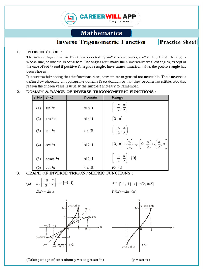 ITF With QR + QAS Sol_641082_crwill | PDF | Trigonometric Functions | Euclidean Geometry