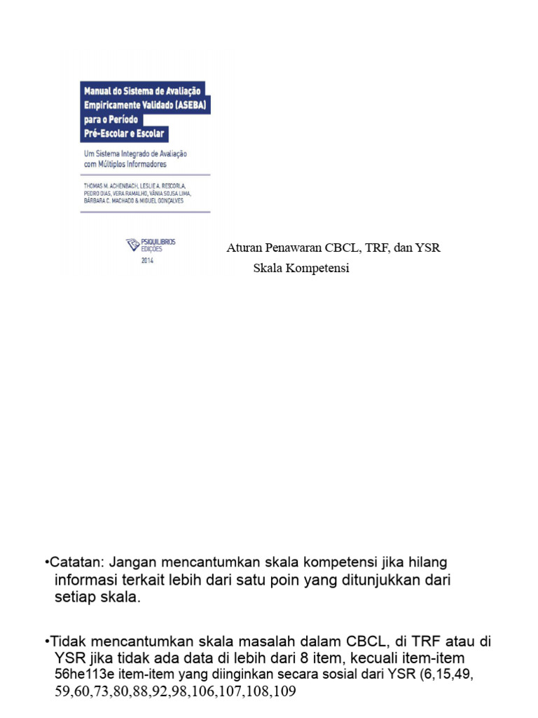 ASEBA.kutipan_kompetensi | PDF