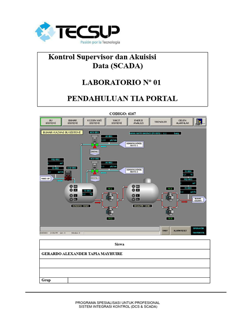 Pengenalan TIA Portal untuk SCADA | PDF