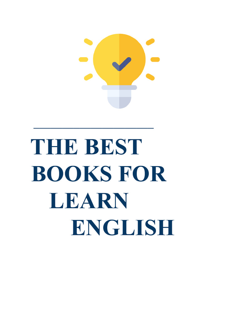 Best Books To Learn English! | PDF | Grammar | English Language