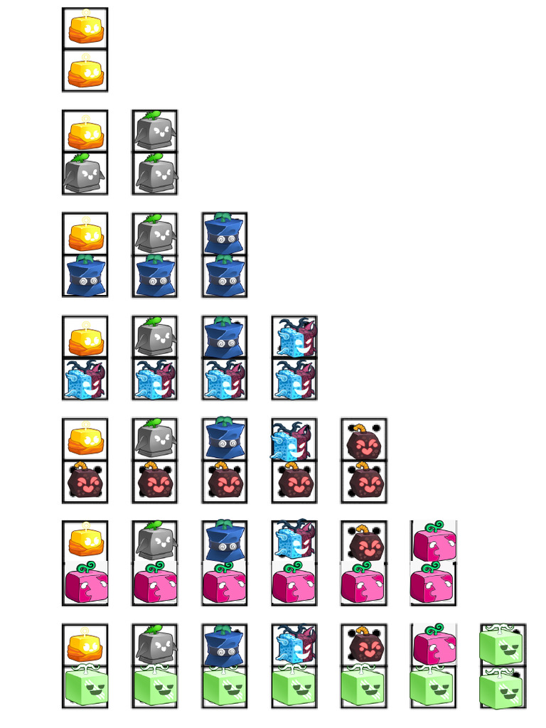 Domino Blox Fruts | PDF