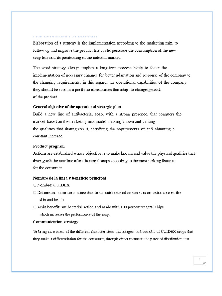 Final Project Intercorp S.a. Administration | PDF | Marketing | System