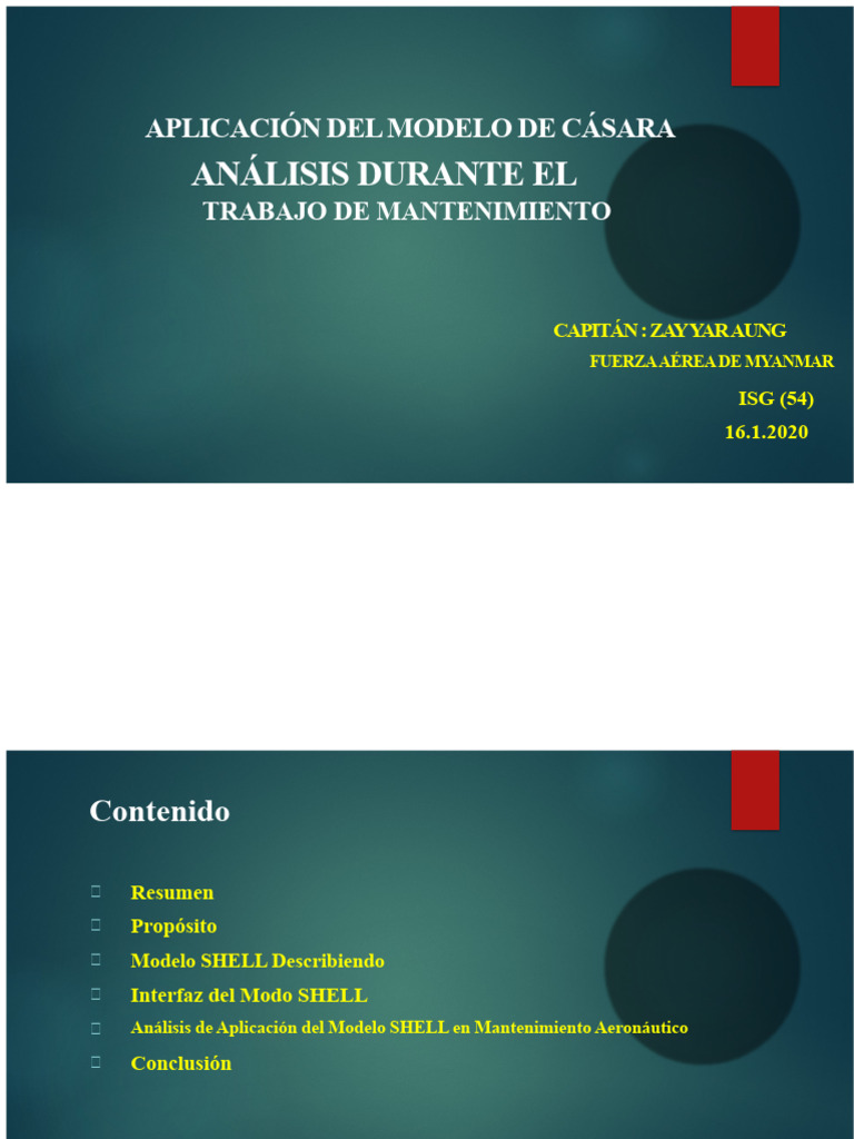 Análisis de Aplicación del Modelo Shell Durante el Trabajo de Mantenimiento | PDF | Software