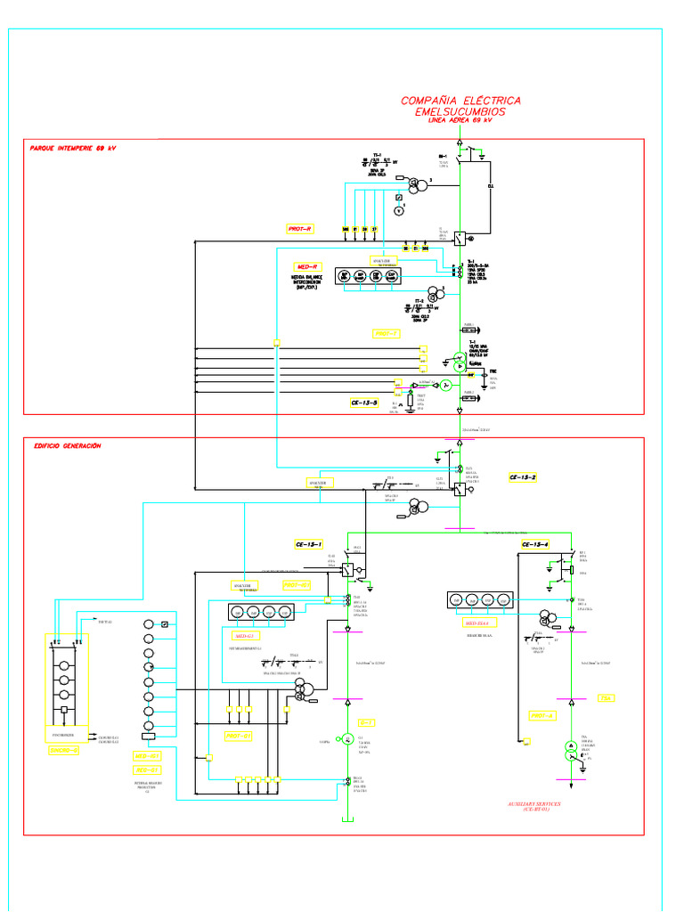 single line diagram | PDF | Transformer | Manufactured Goods