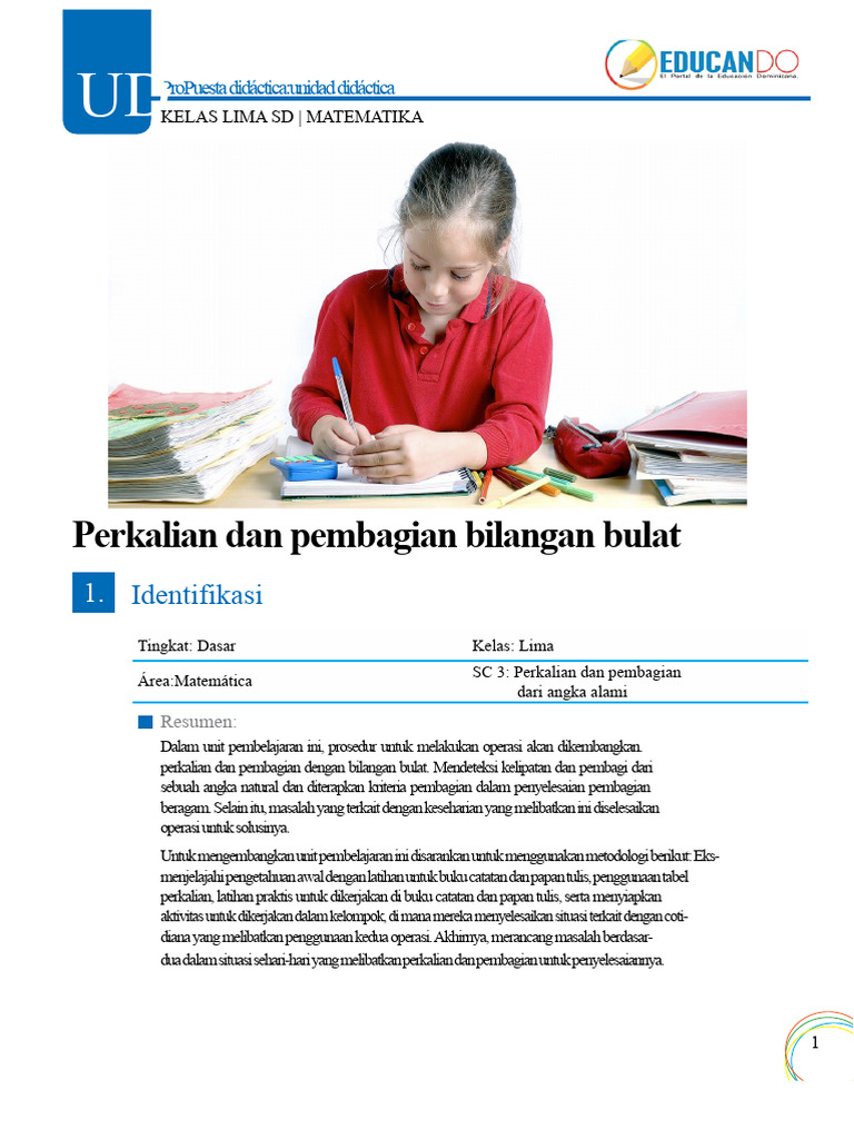 Kalikan Dan Bagi 2 | PDF