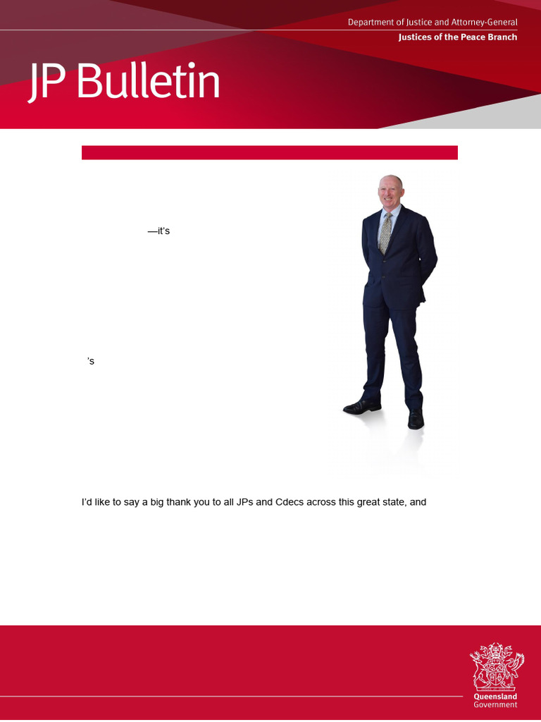 JP Ebulletin Issue 11 2016 | PDF | Identity Document | Justice Of The Peace
