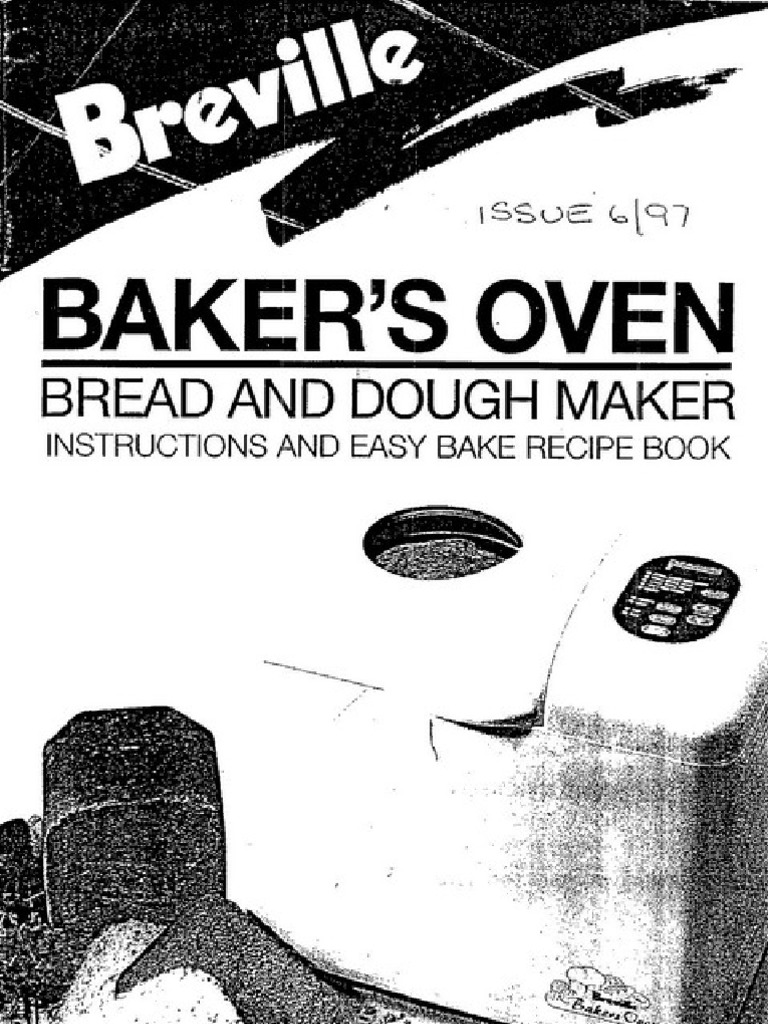 Breville Bread Maker Manual | PDF