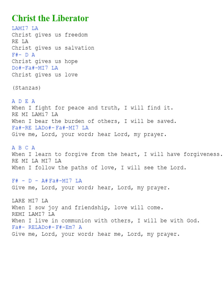 Christ the Liberator | PDF