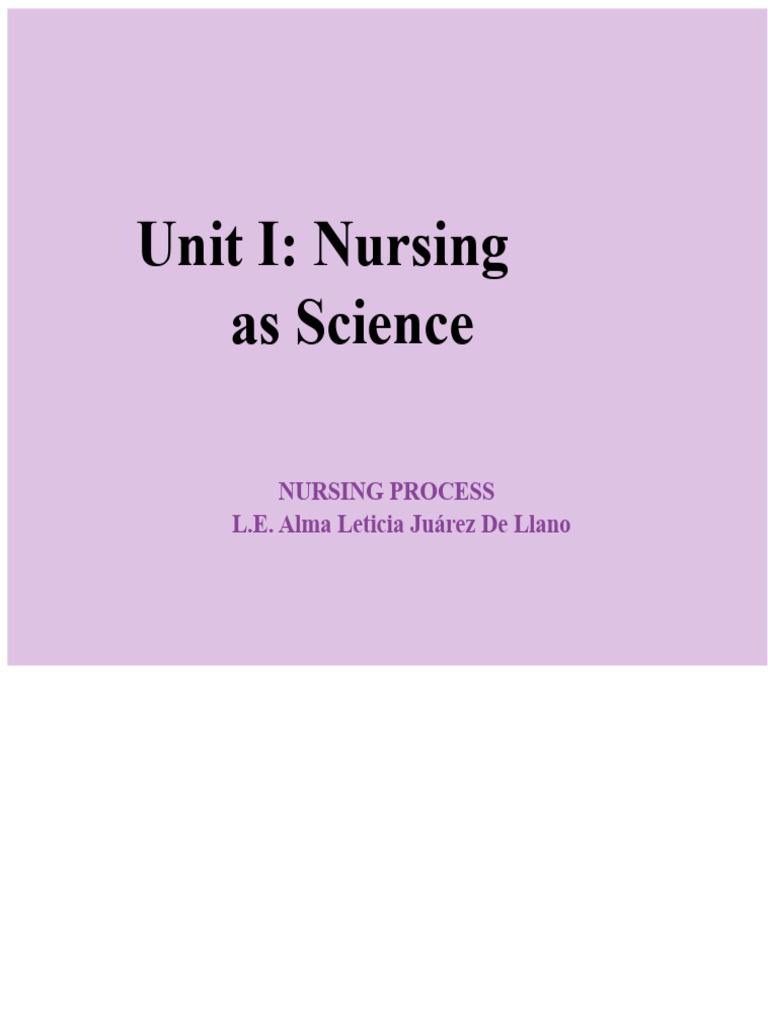 Nursing As A Science PDF | PDF | Medical Specialties | Health Care