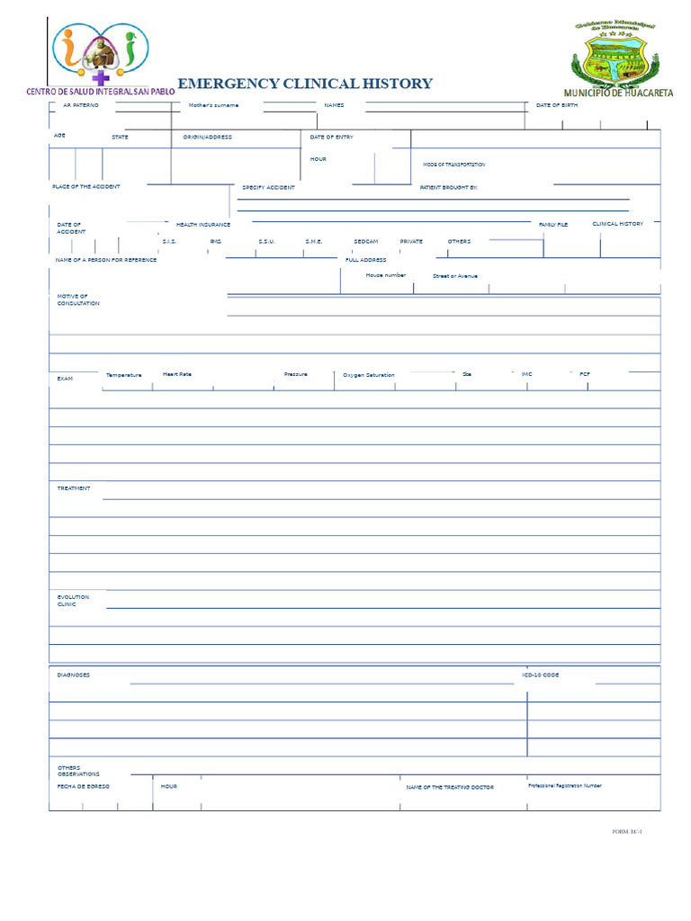 Clinical Emergency File Full | PDF