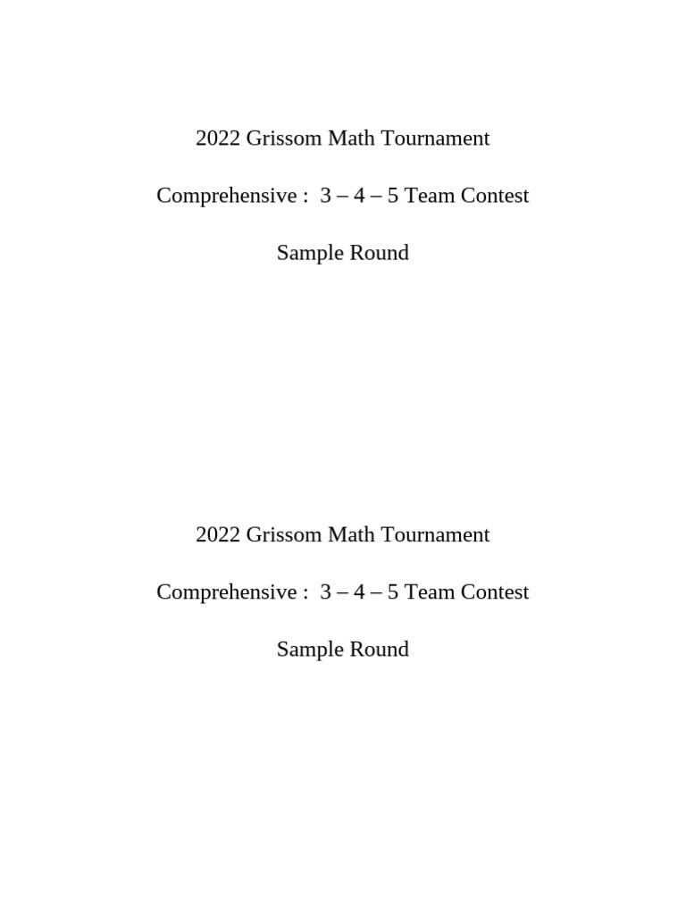 2022 Comprehensive 345 Activity | PDF | Mathematical Relations ...