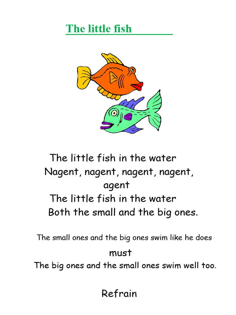 Little Fish: A Water Poem | PDF