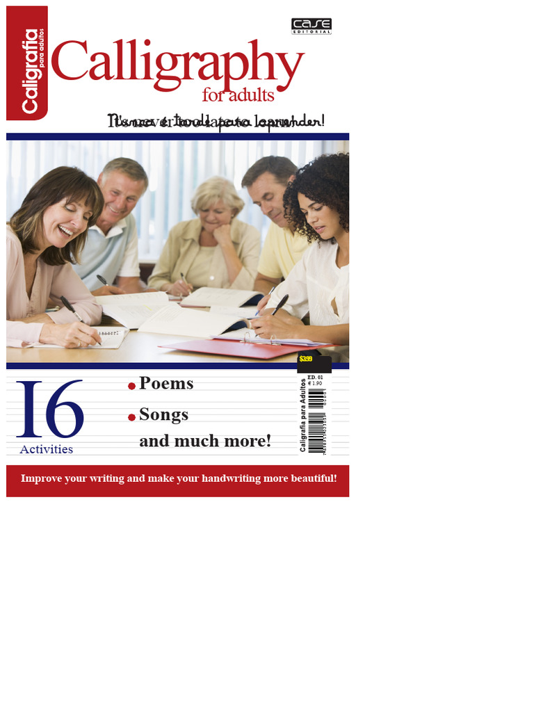 Calligraphy For Adults Ed1 Alt | PDF