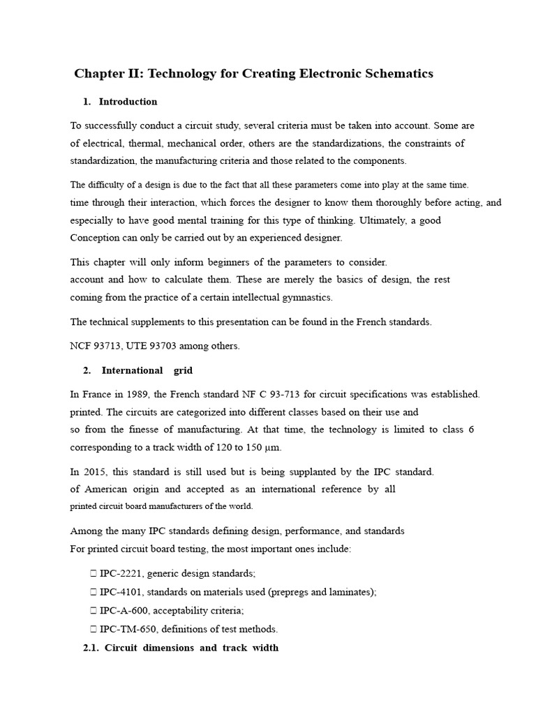 Electronic Schematic Design Basics | PDF | Printed Circuit Board ...