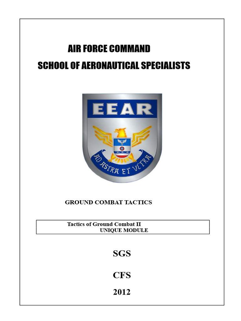 Cfs-Sgs-Ground Combat Tactics II | PDF | Platoon | Company (Military Unit)
