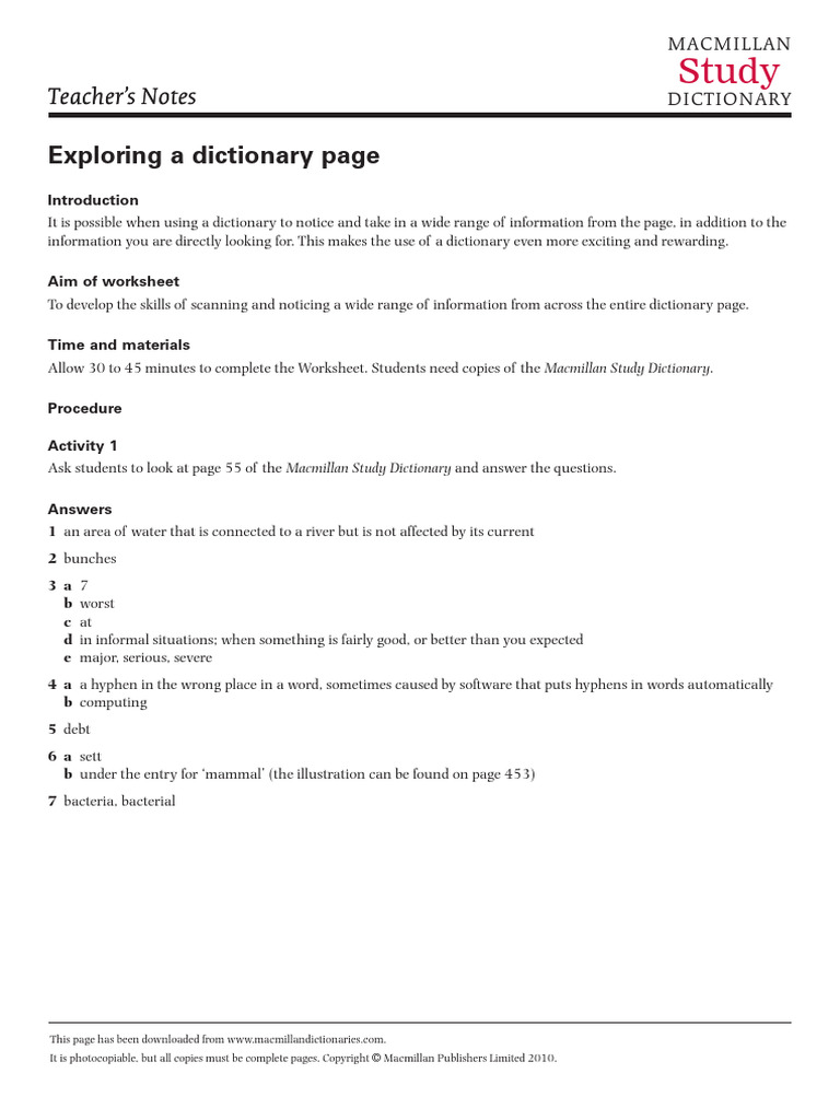 Study Dictionary | PDF | Adjective | Syntax