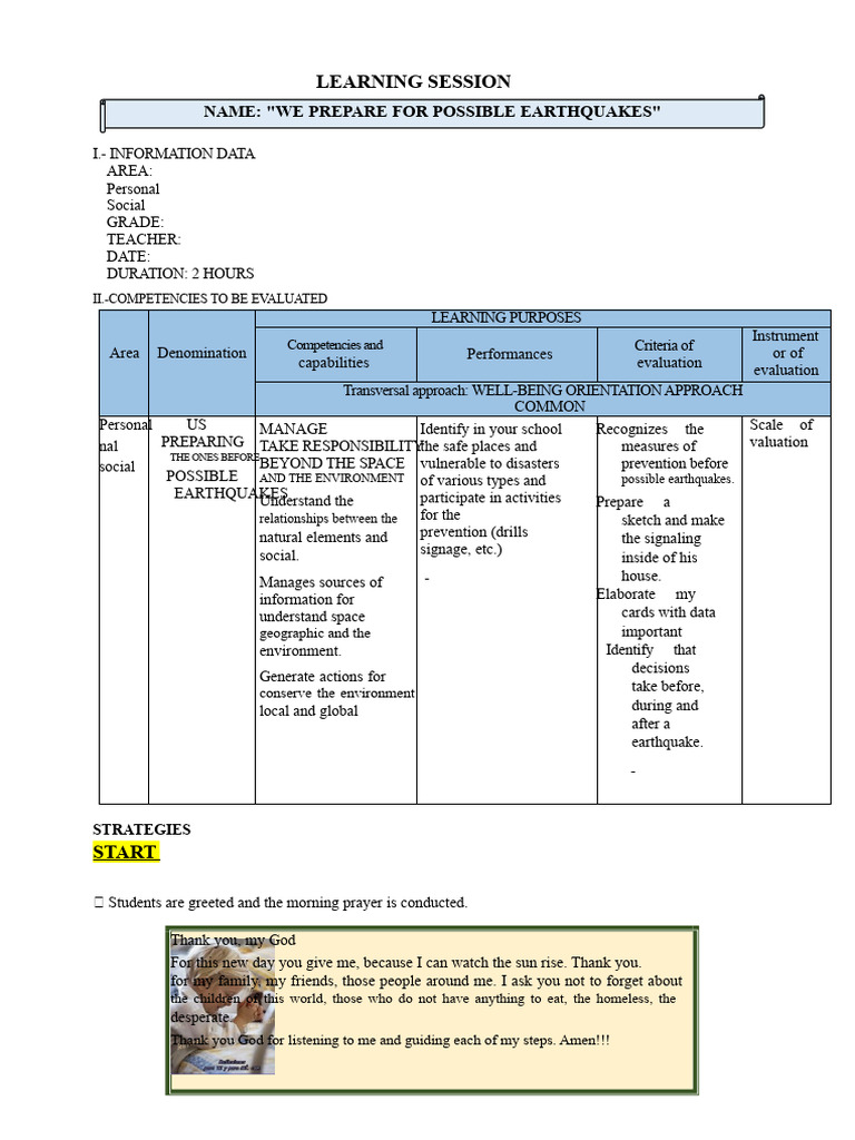 Session Ap - We prepare for the Earthquake[1] | PDF | Earthquakes ...
