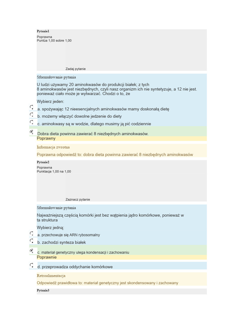 Genetyka Oceny | PDF